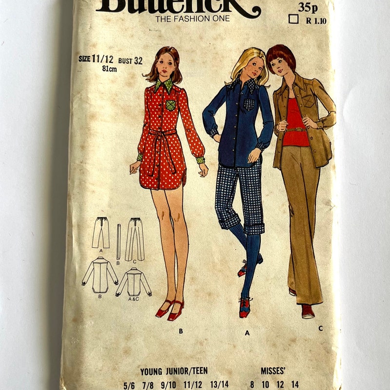 Vintage Sewing Patterns - Etsy
