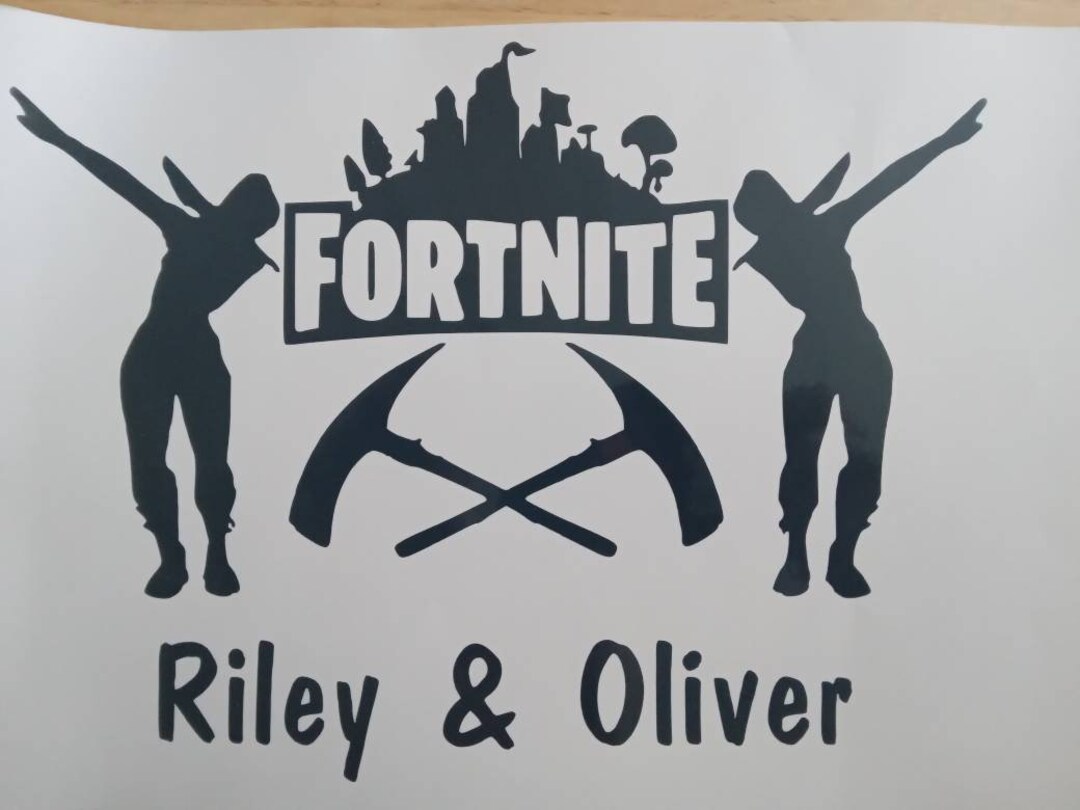 Fortnight Wall Decals - Etsy