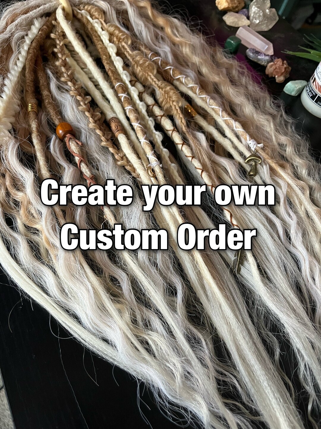 Custom Set Synthetic Locs - Made to Order- Please Read Description! - Etsy