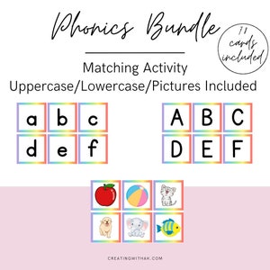Phonics Fun: Printable Letter-sound Matching Activity for Early ...