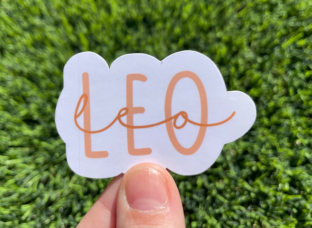 Leo Sticker Zodiac Astrology Constellation Sticker for Laptop iPad ...