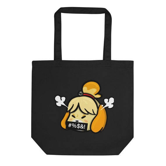 Animal Crossing Angry Isabelle Eco Tote Bag - Etsy