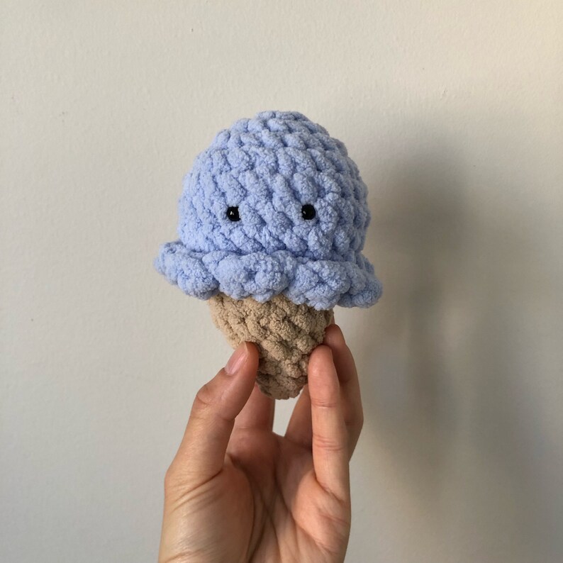 Ice Cream Cone Plush - Etsy
