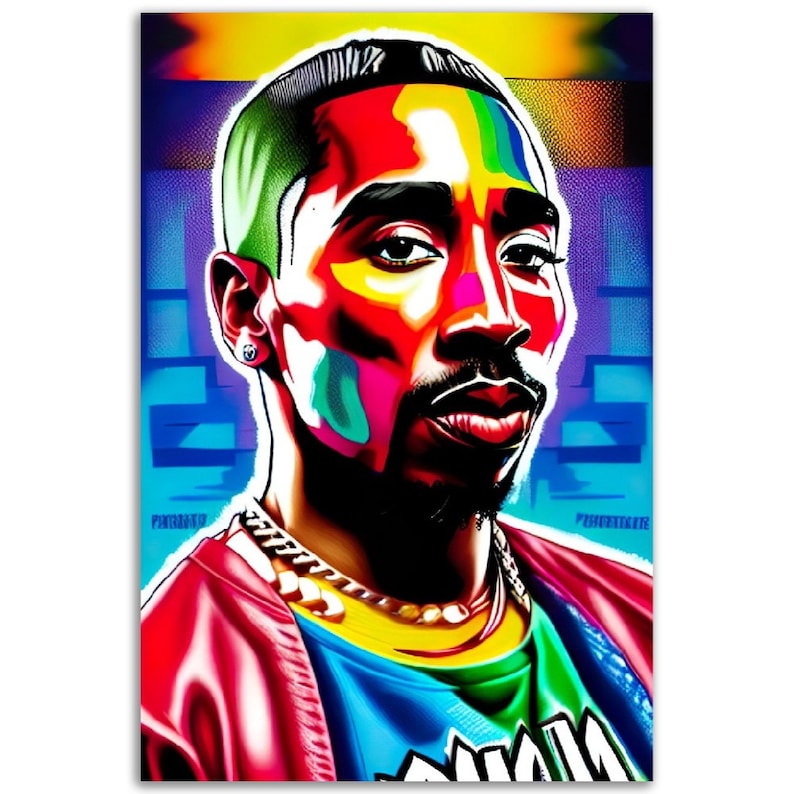 2pac Popart - Etsy