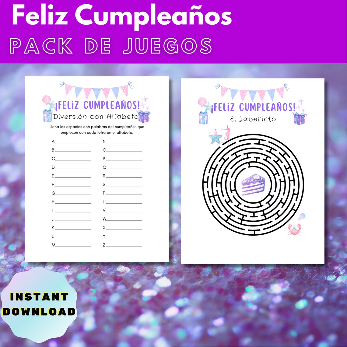 Feliz Cumpleaños Juegos Y Actividades En Español- Birthday Games ...