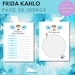 Frida Kahlo Spanish Games & Activities: Word Search, Maze (PDF) - Etsy