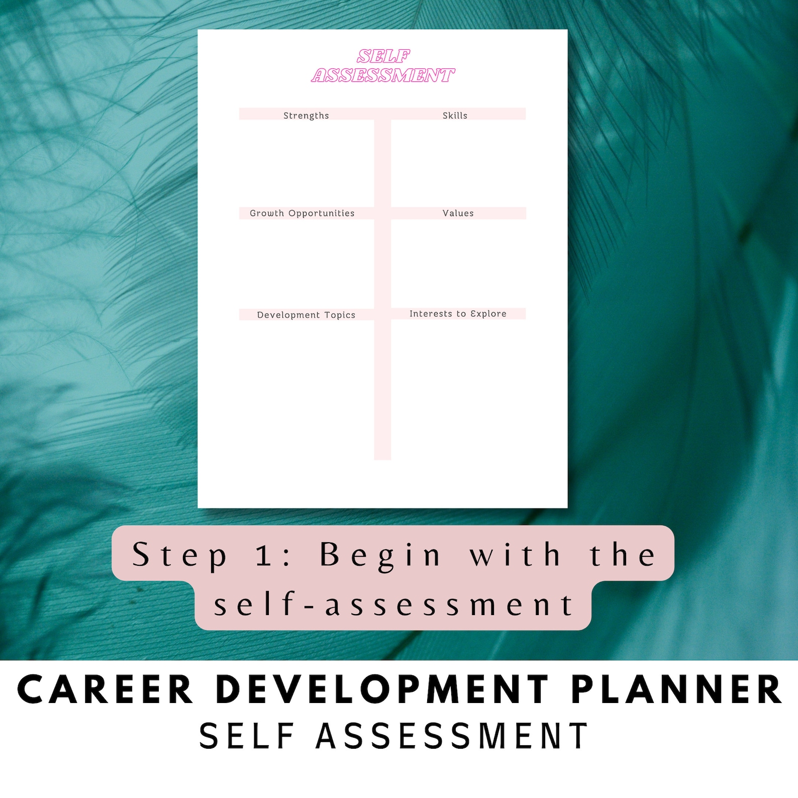 Self Assessment Career Development Toolkit - Job Change Planner, Yearly ...