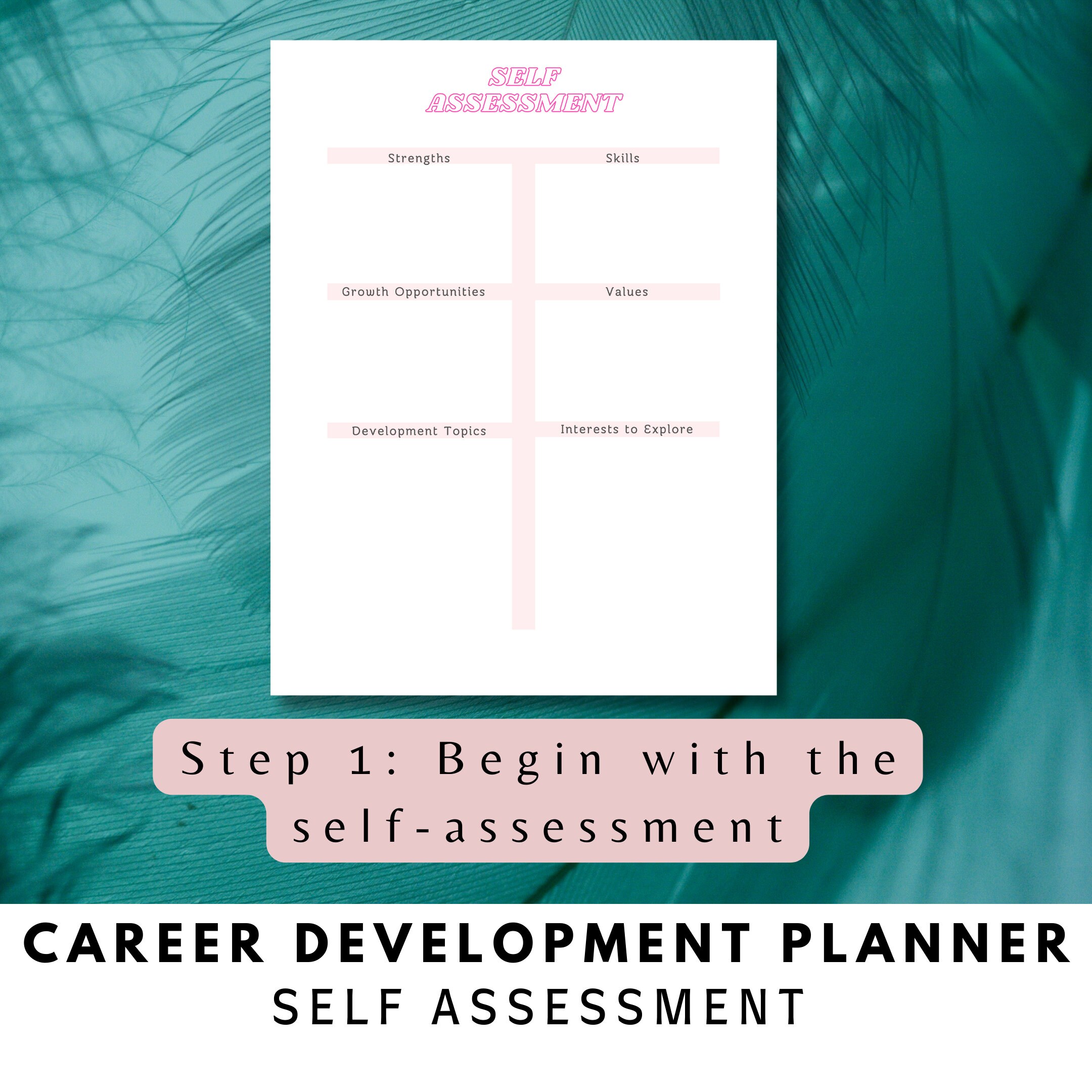 Self Assessment Career Development Toolkit - Job Change Planner, Yearly ...
