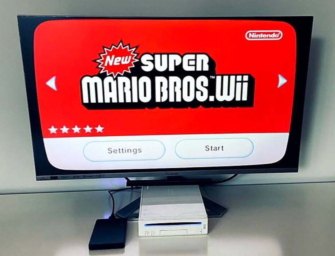 Full Wii Set up With 250 Titles - Etsy