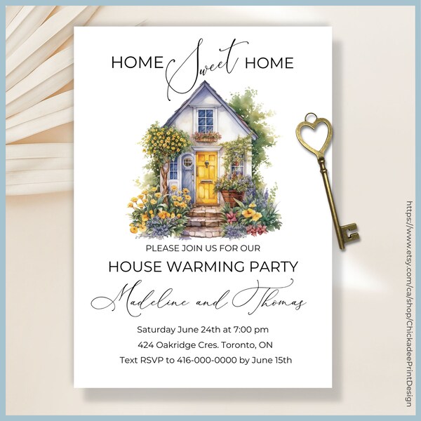 House Blessing Invitation - Etsy