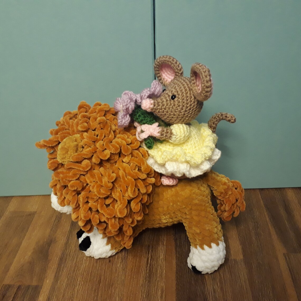Mouse Lilly Crochet Pattern - PDF German - Etsy