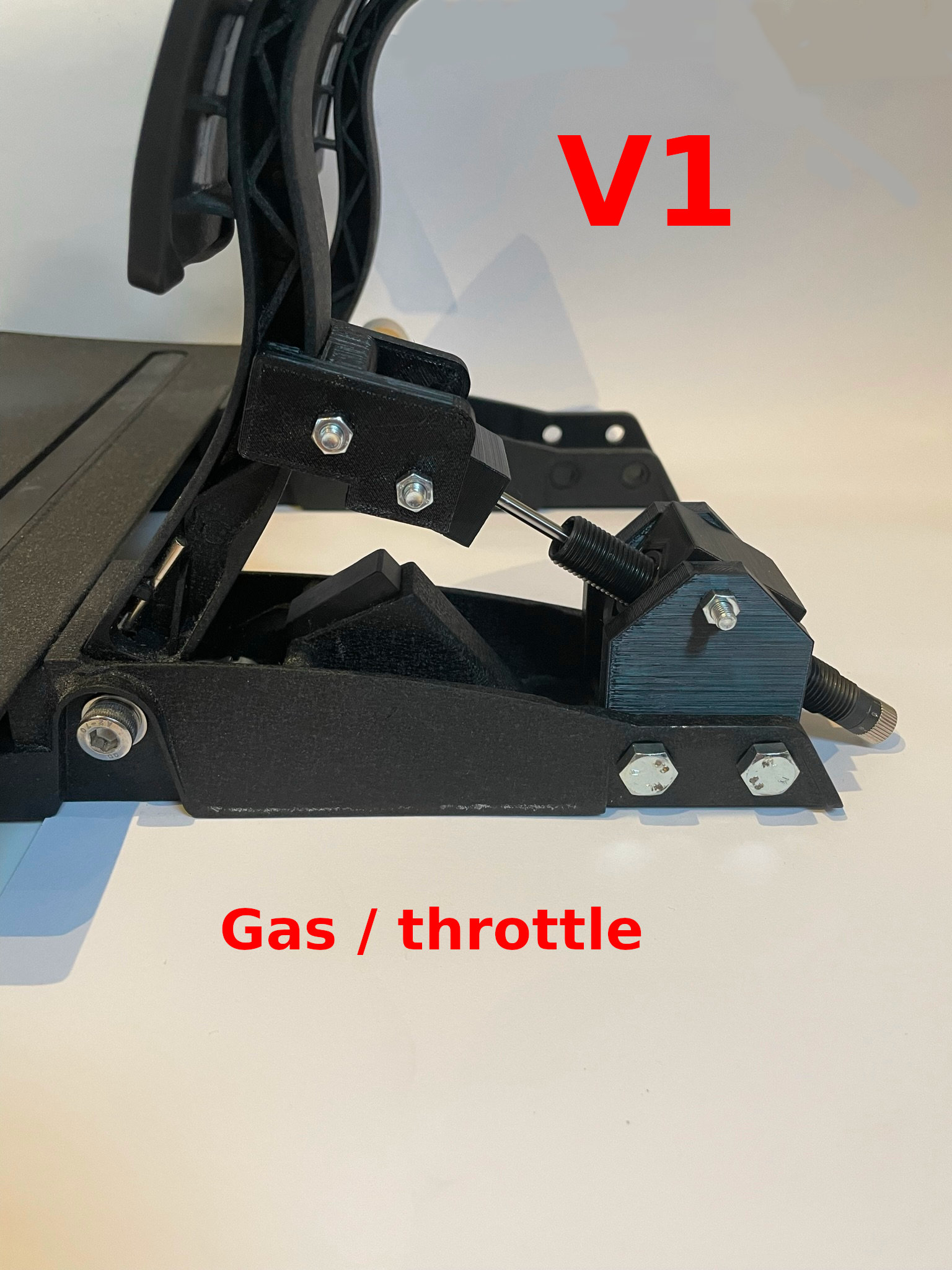 Fanatec CSL Elite Pedal V1 V2 Hydraulik Mod Dämpfer Kit Beschleunigung ...