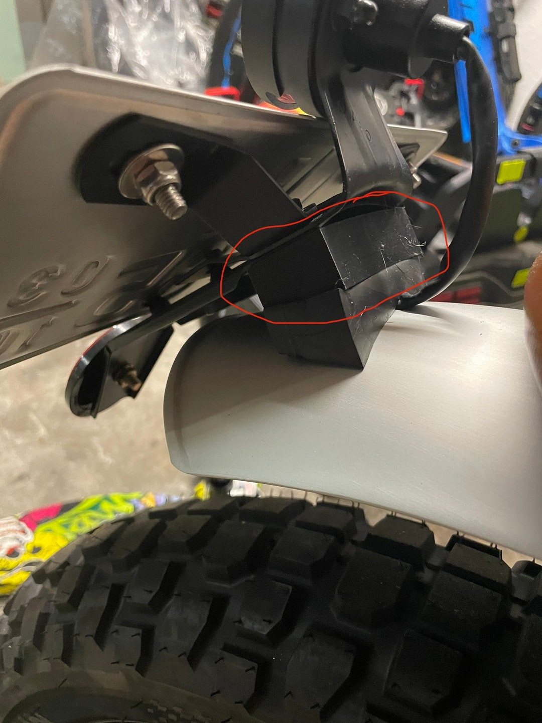 License Plate Holder Correction Mutt Motorcycles - Etsy