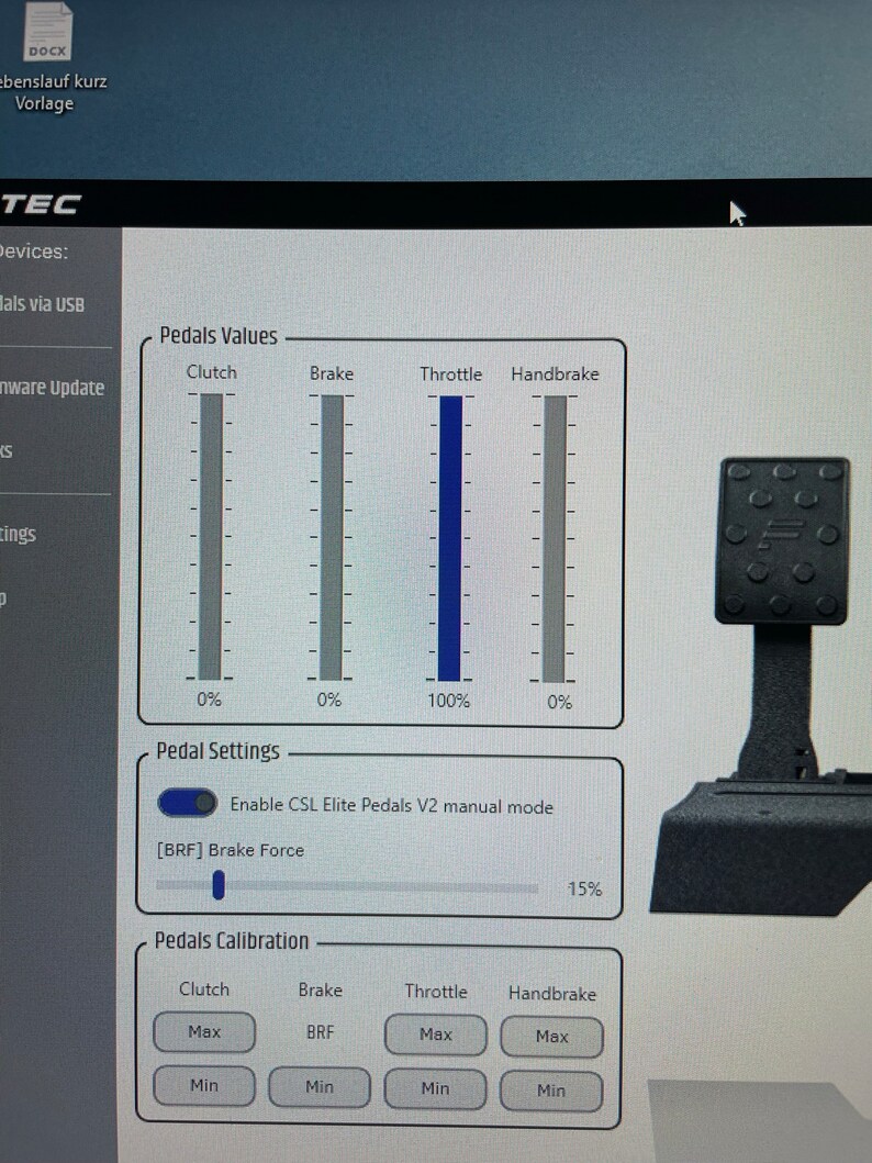 Fanatec CSL Elite Pedal V1 V2 Hydraulic Mod Damper Kit - Etsy