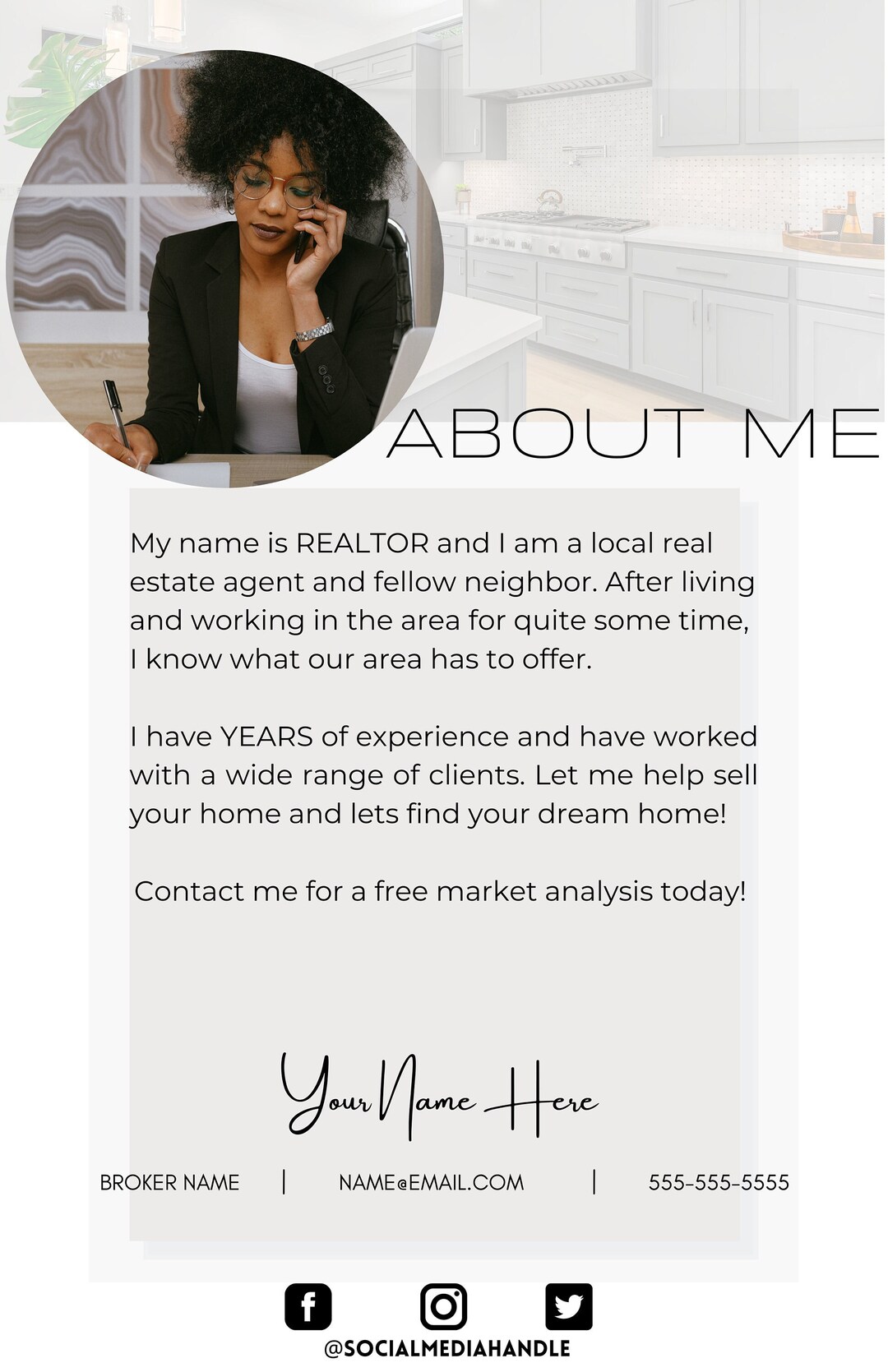 Realtor Introductory Letter - Etsy