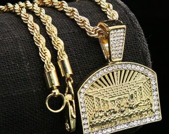 Last Supper 14k Pendant - Etsy