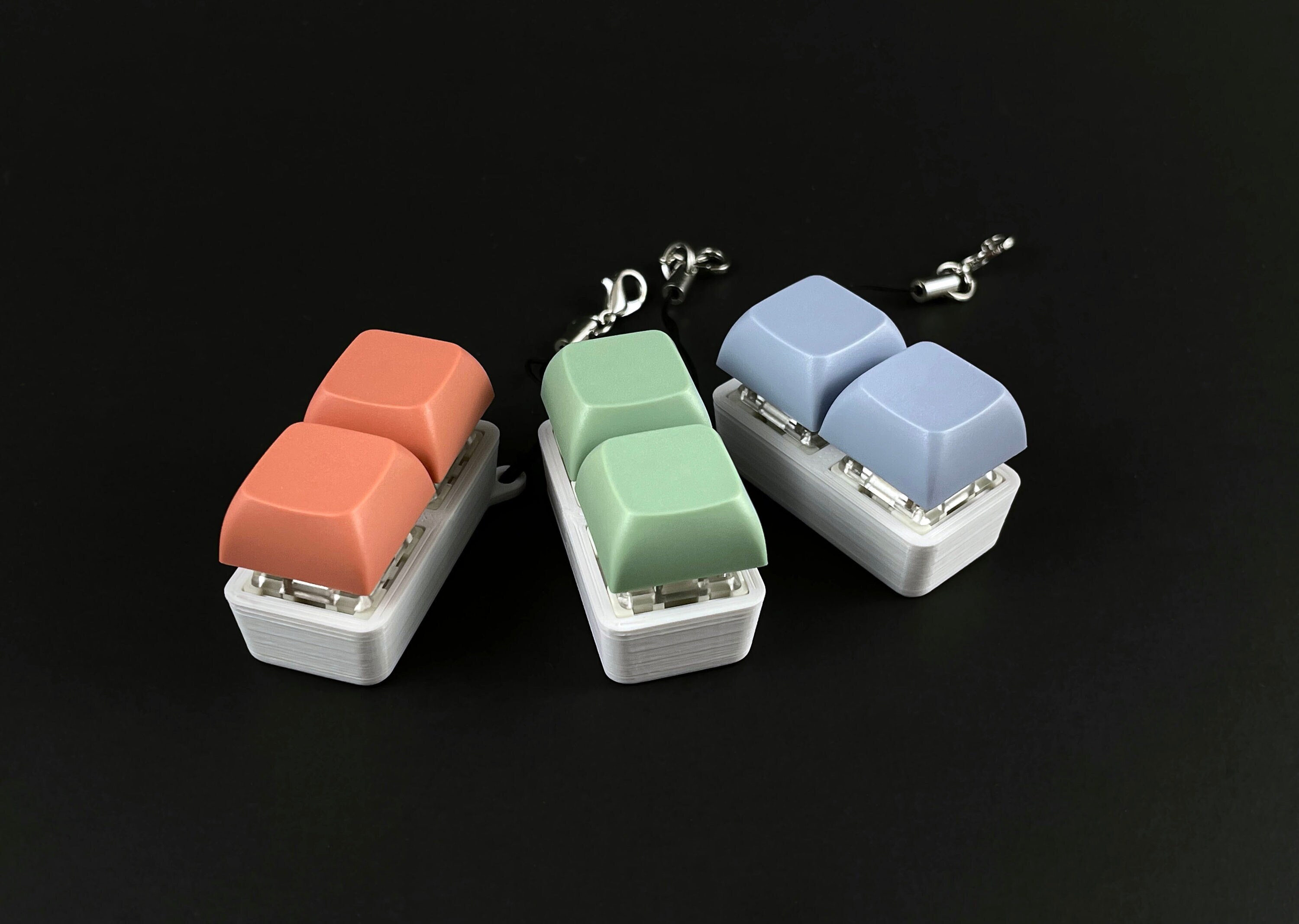 Double Mechanical Fidget Keys Pastel Collection - Etsy