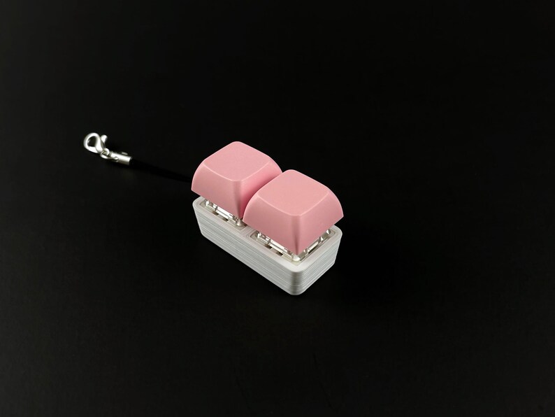 Double Mechanical Fidget Keys Pastel Collection - Etsy