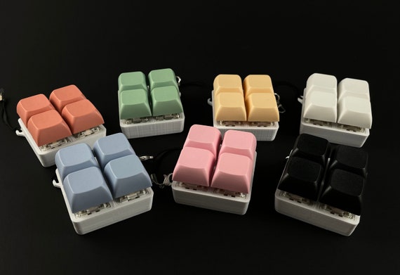 4 Switch Mechanical Fidget Keys Pastel Collection - Etsy