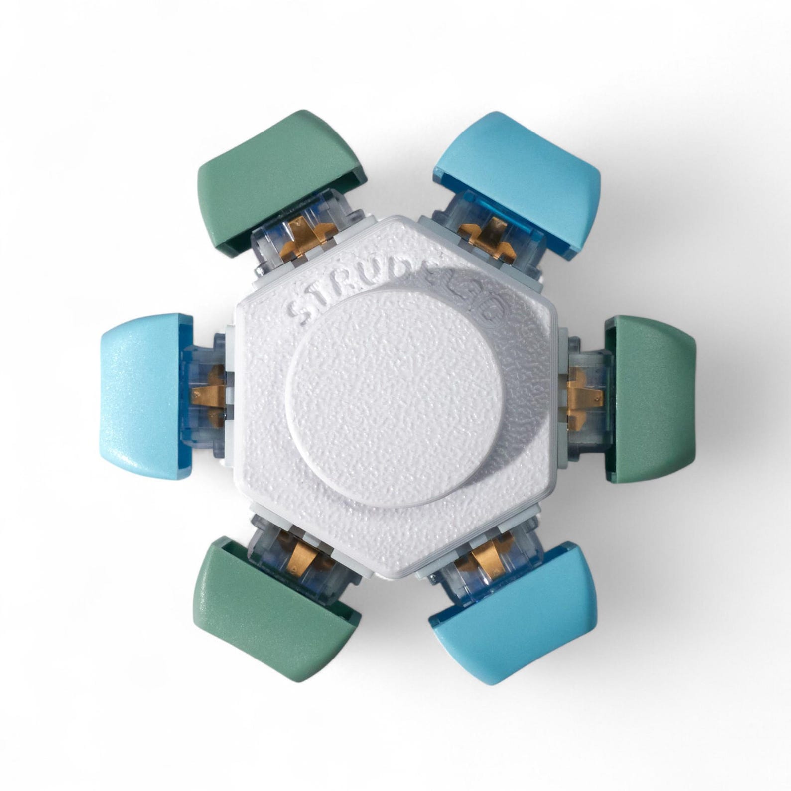 3d Printed Keyboard Fidget Spinner - 6 Keys - Etsy