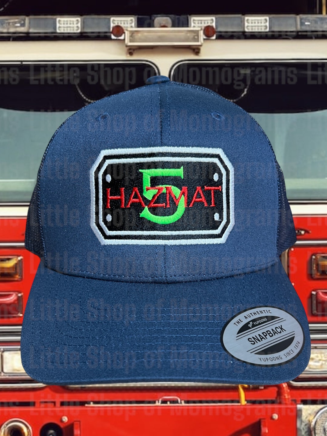 Hazmat Fire Dept Hat - Etsy