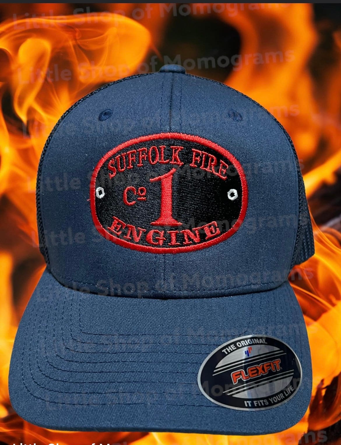 Firefighter Hat, Engine Co 1 Hat, Fire Dept Hat - Etsy
