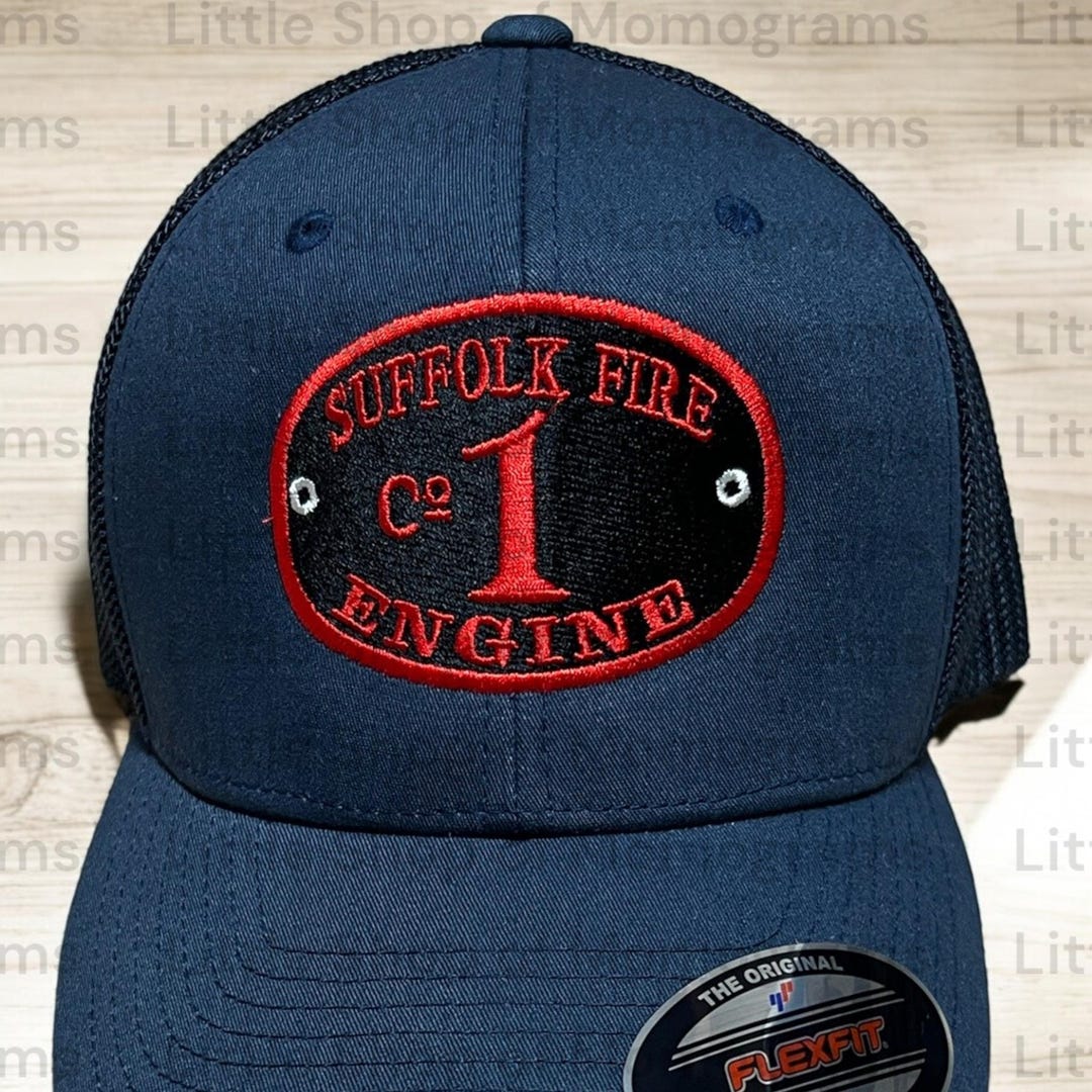 Firefighter Hat/engine Co Hat/fire Department Hat/station Hat - Etsy