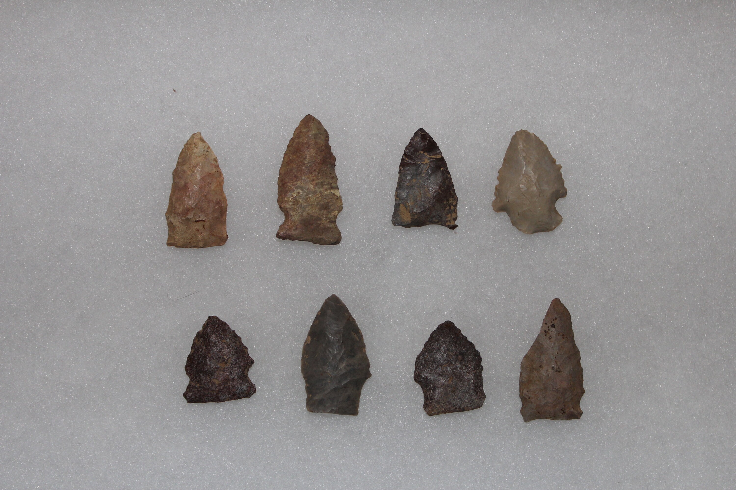 Group of 8 Nice Common Arrowheads Found in Kentucky - Etsy