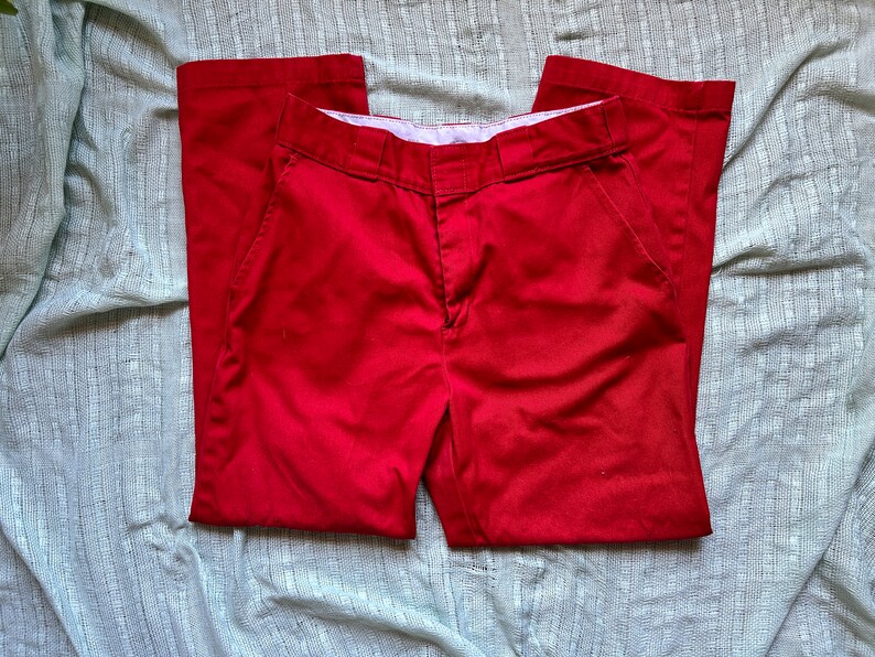 Urban Outfitters Red Dickies - Etsy