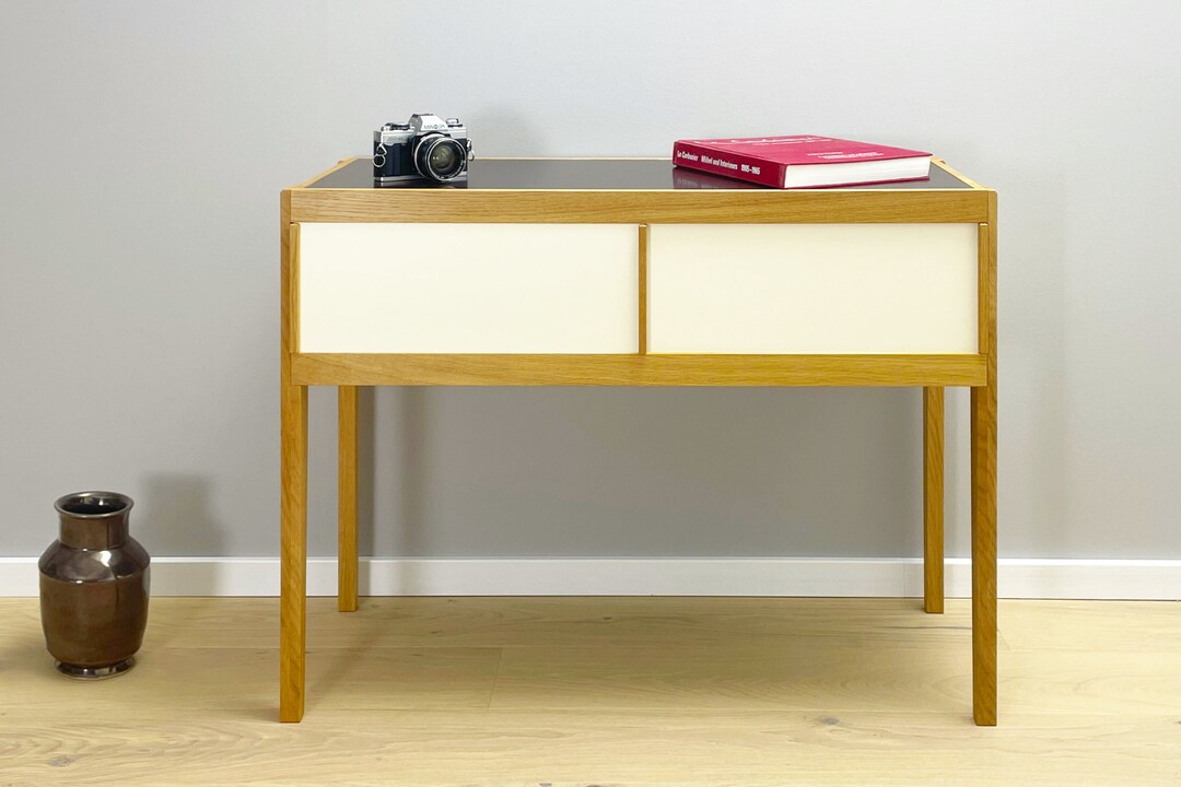 Desk Sideboard Oak Wood 95cm DES-95 - Etsy