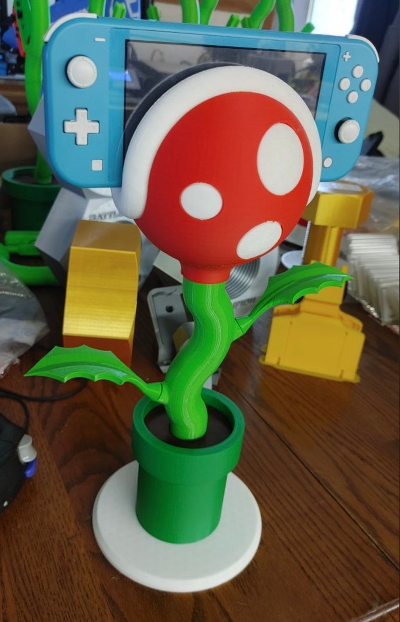 Mini Piranha Nintendo Switch Plant Stand - Etsy
