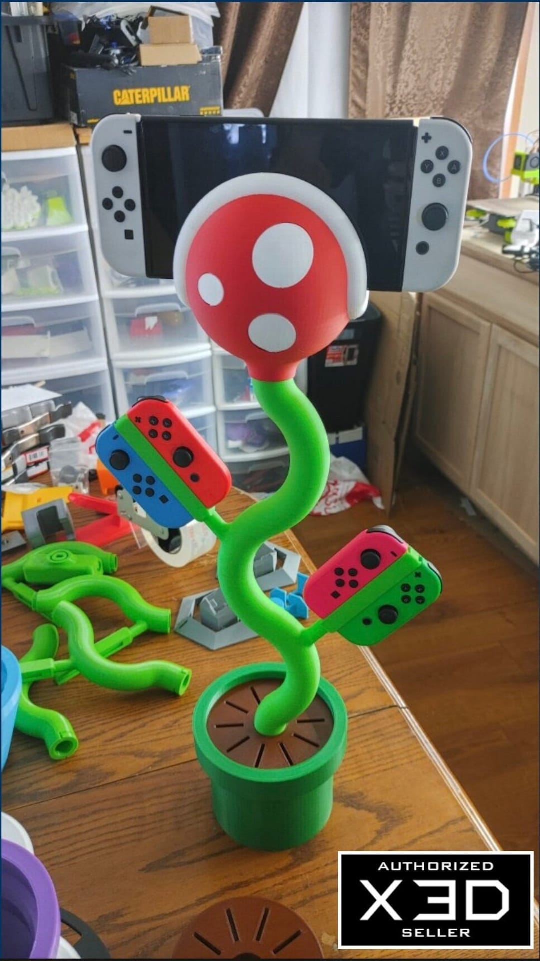 Piranha Edition Nintendo Switch 1 Plant Stand - ***read Entire Description*** - Etsy