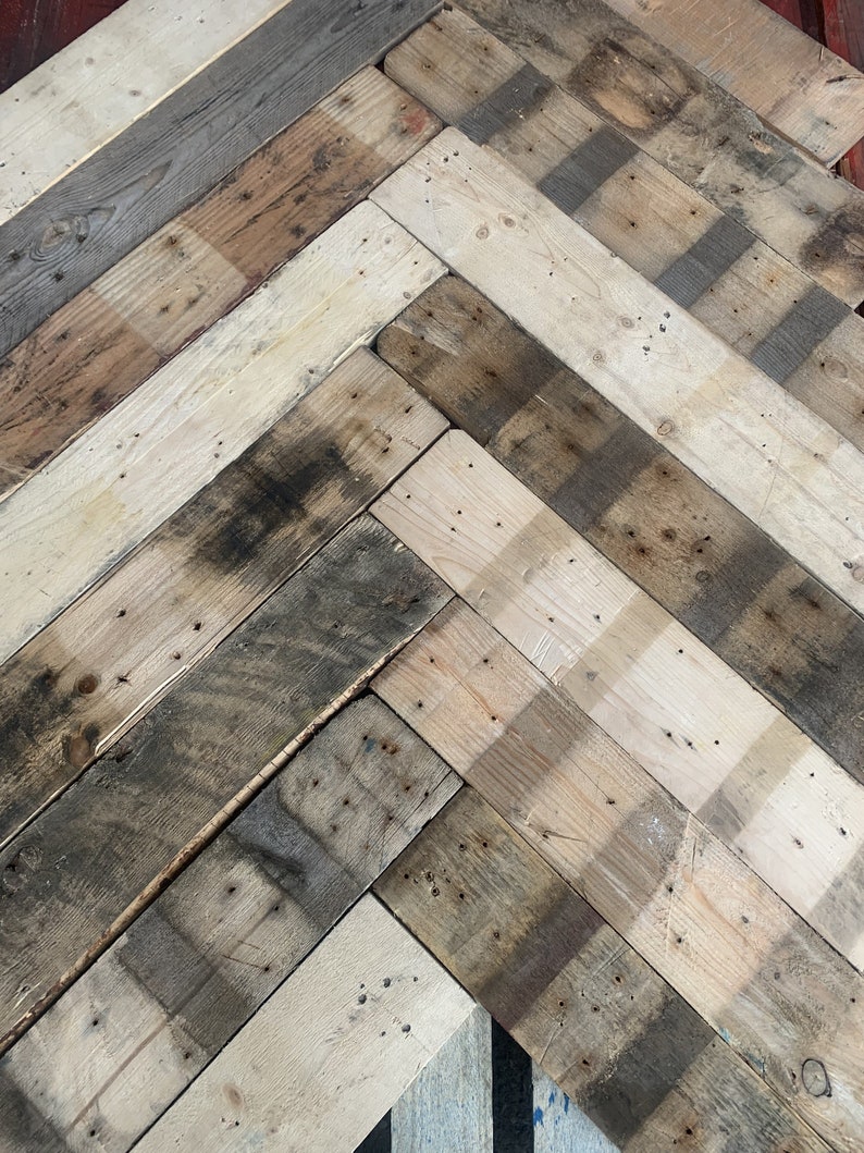 Reclaimed Rustic Wood Planks for Wall Cladding or Floor Tiles - Etsy