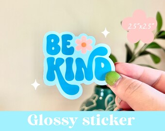 Be Kind Always Groovy Font Car Decal Bumper Sticker - Etsy