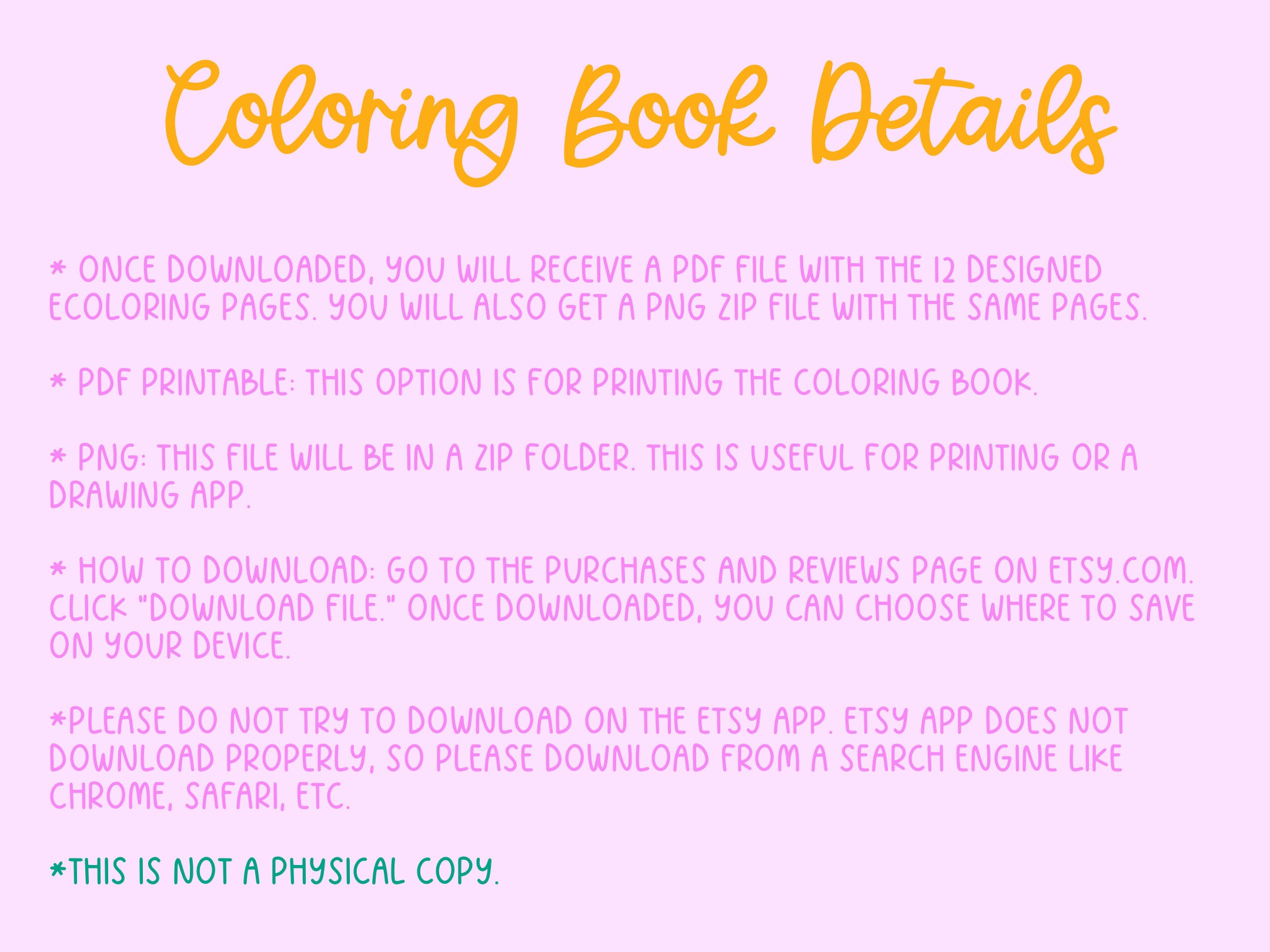 Happy Days Digital Coloring Book - Etsy