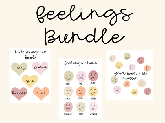 Feelings Digital Bundle - Etsy