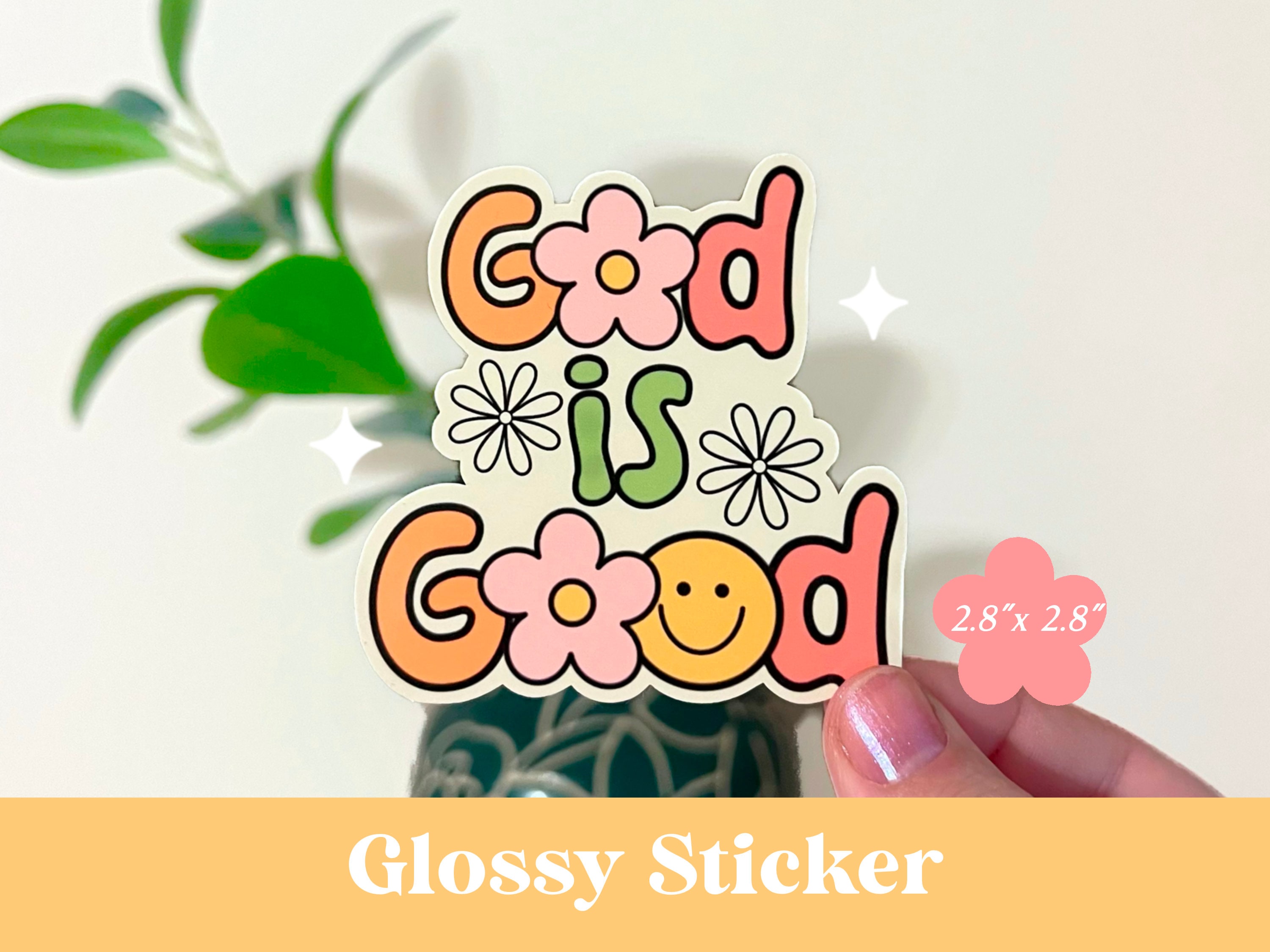 God is Good Sticker - Etsy