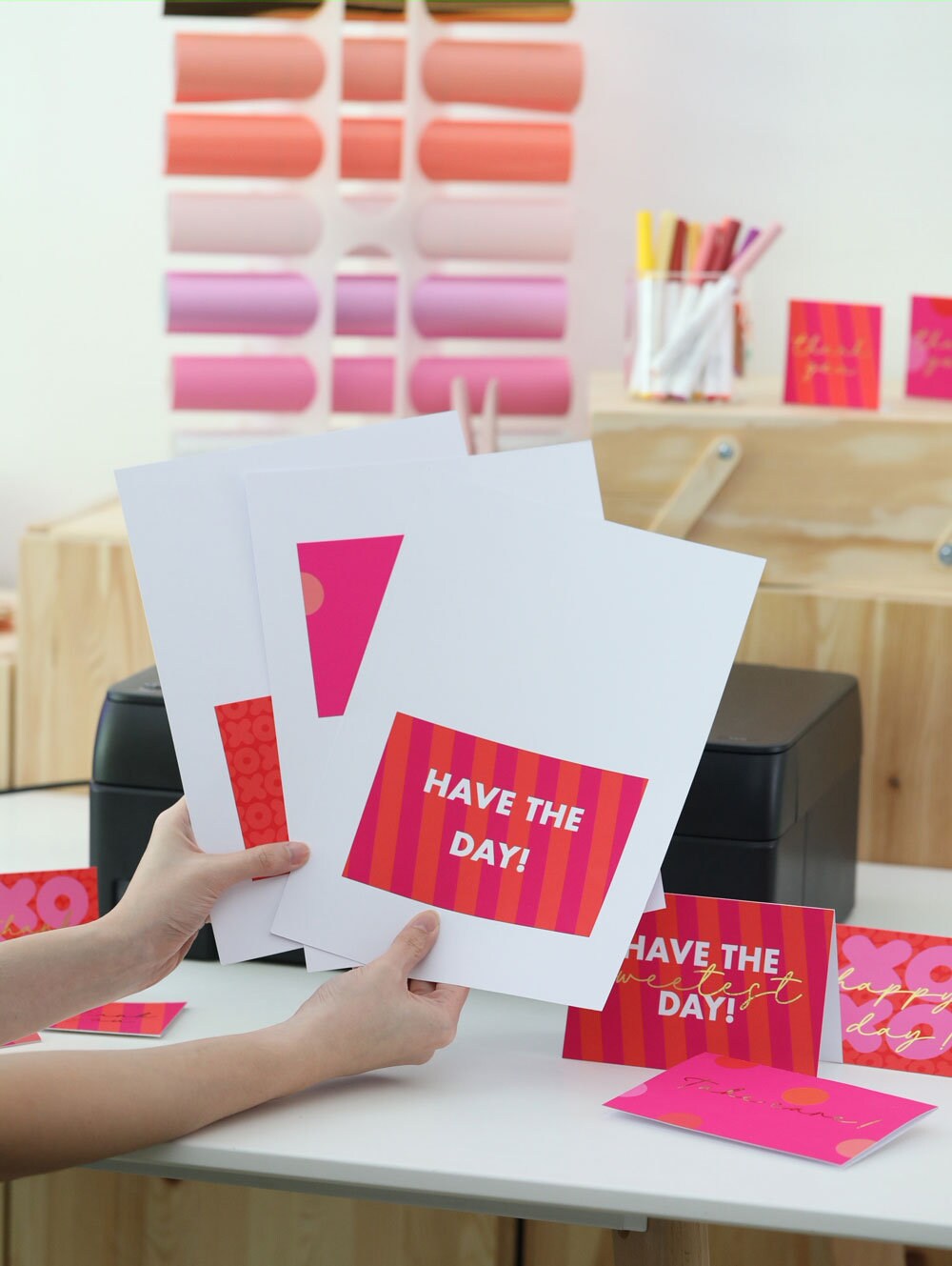 Printable & Foil File: Valentine's Day Cards (minc) - Etsy