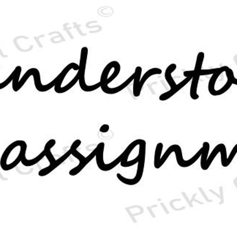 I Understood the Assignment Svg - Etsy
