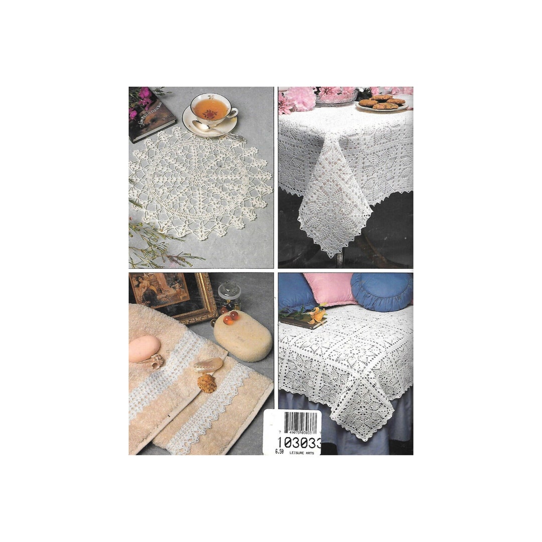 Complete Guide to Thread Crochet Pattern Book by Rita Weiss 9 - Etsy