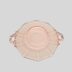 Vintage Cambridge Pink Decagon Glass Tray: 1930s Elegant Tableware - Etsy