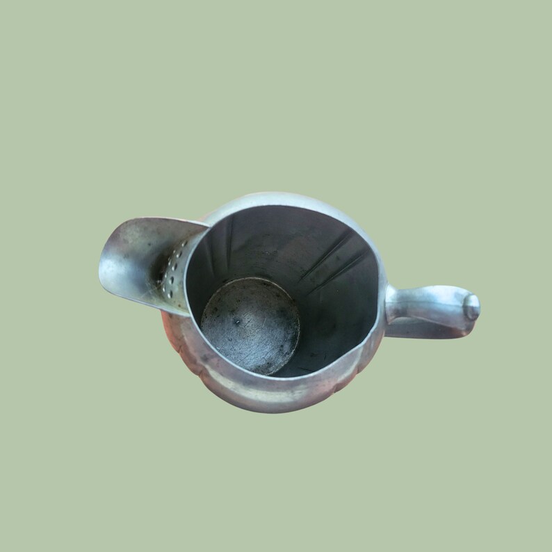 Vintage Federal Solid Pewter Pitcher: Farmhouse Kitchen Decor - Etsy