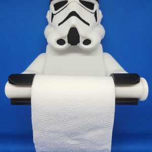 Lego Man Stormtrooper Toilet Roll Holder - Etsy