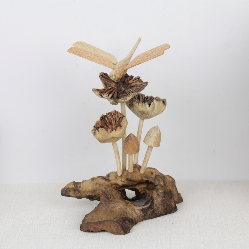 Dragonfly Wood Carving - Etsy