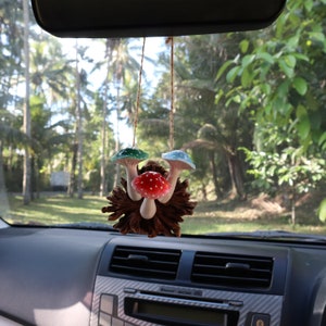 Colorful Mushroom Car Charms | Car Accessories | Colored Mushroom ...
