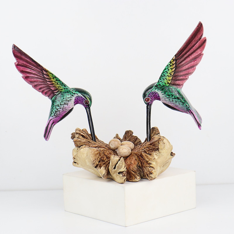 Painted Hummingbird - Etsy