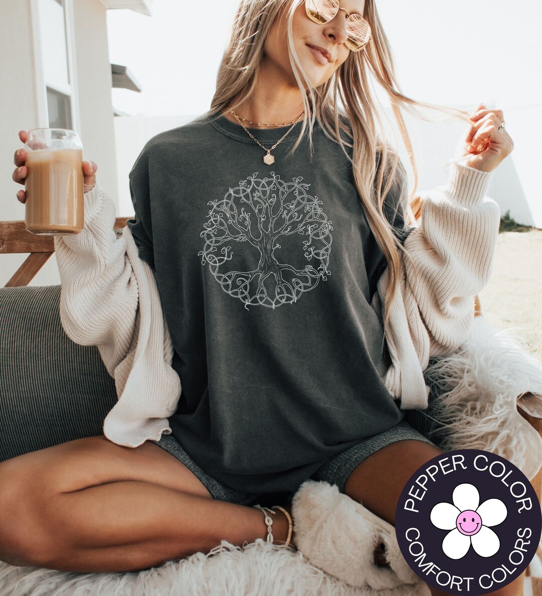 Tree of Life Shirt Celtic Knots Shirt Comfort Colors Shirt Spiritual ...