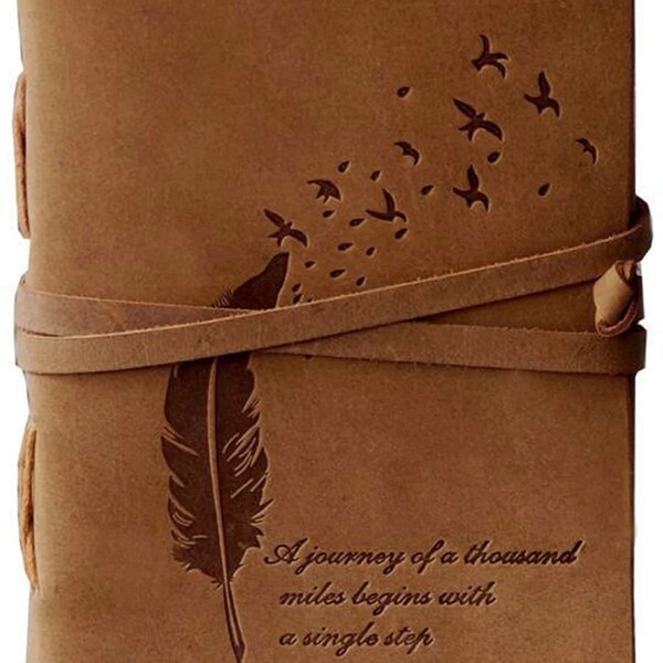 Feather Journal - Etsy