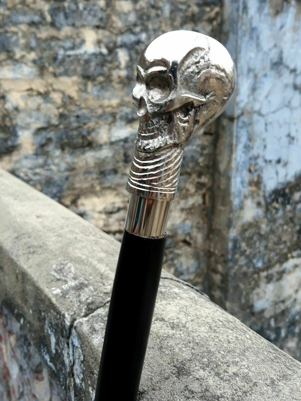 Sword Cane Skull
