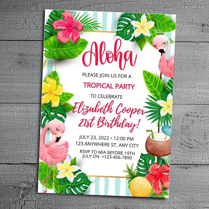 Tropical Theme Party - Etsy
